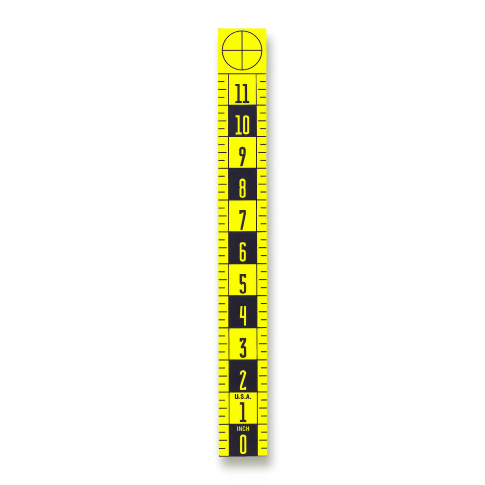 Fractional 2-Sided Ruler - 12" Left to Right or 12" Vertical – Oregon ...